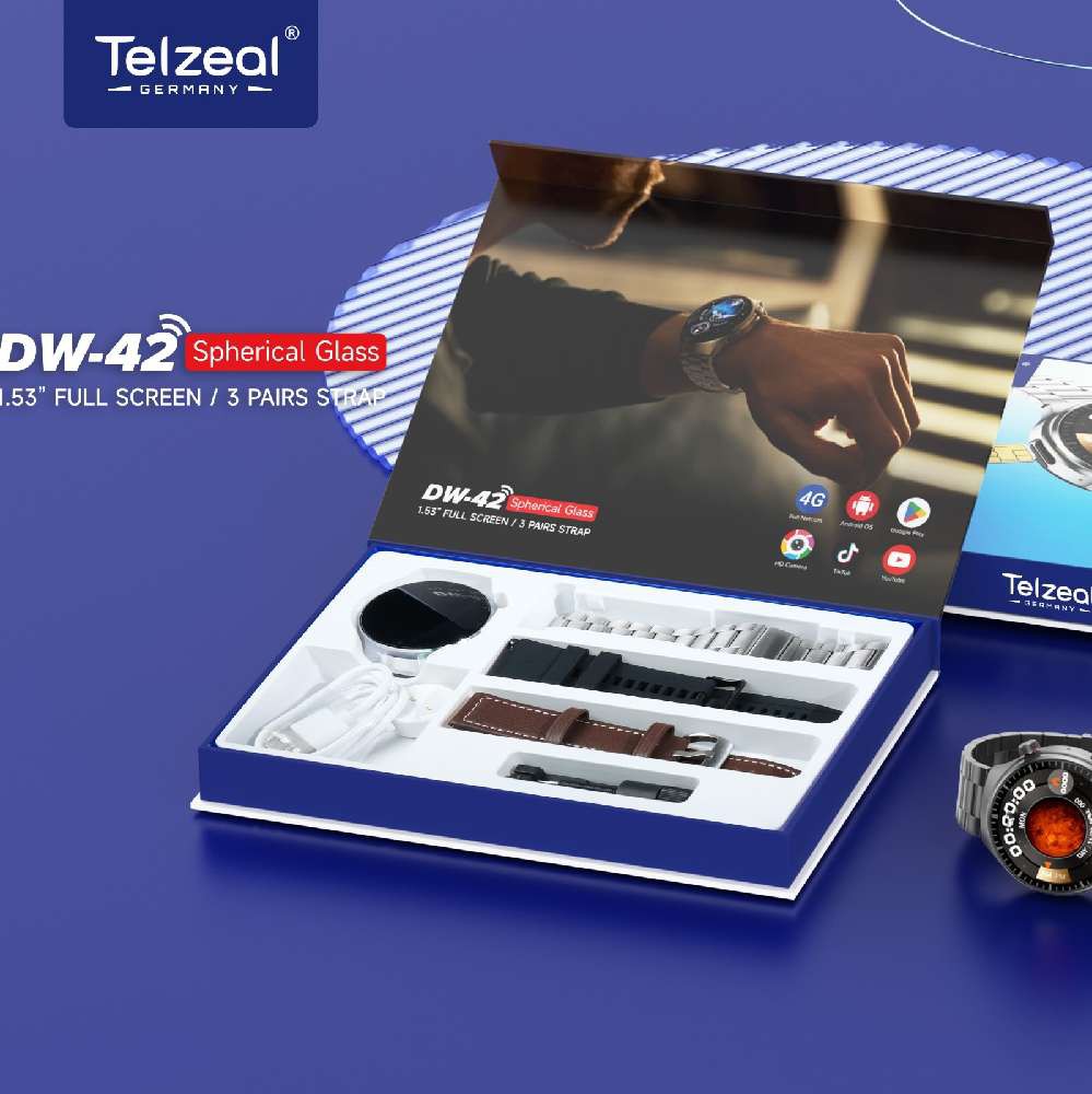 خرید اینترنتی ساعت هوشمند سیم کارت خور حافظه 64 گیگ رام 4 telzeal DW42 از فروشگاه شاپرک
